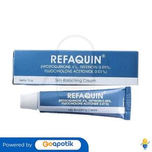 Jual REFAQUIN CREAM ISI 15 GRAM TUBE - Kota Bandung - Apotek Apollo ...