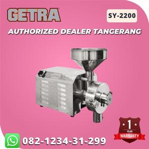 Jual DISC MILL GETRA SY 2200 / MESIN PENEPUNG BAHAN KERING UNTUK CABE ...