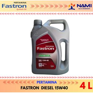 Jual *PERTAMINA FASTRON DIESEL SAE 15W-40 (4L) GALON* Oli Pelumas Mesin Mobil Modern dan CBUs ...
