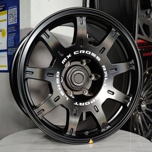 Jual 4 buah Velg Lenso MX HALO 18x9.0 6H 139.7 et 0 Ring 18 R18 HELO Satin Black Mobil Chevrolet ...