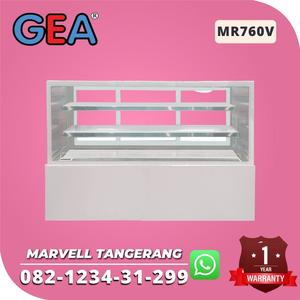 Jual Rectangular Cake Showcase White GEA MR 760V / Display Pendingin Kue - Kab. Tangerang ...