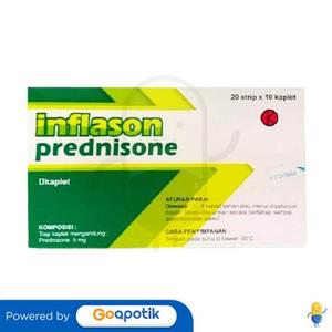 Jual INFLASON 5 MG BOX 200 KAPLET - Kota Cirebon - Apotek Gracelina ...