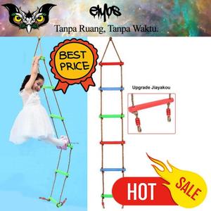 Jual Mainan Anak Panjat Tangga Tali Outdoor Playground Climbing Ladder ...