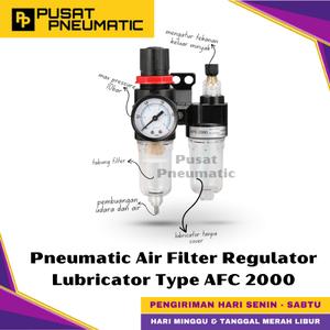 Jual AFC 2000 Pneumatic Air Pressure Filter Regulator Lubricator ...