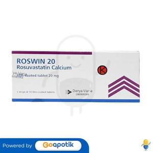 Jual ROSWIN 20 MG BOX 30 TABLET - Kota Surabaya - Apotek Sugih Waras ...