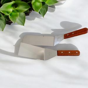 Promo Spatula Bengkok Teppanyaki Kape Burger Roti Stainless Asta Gagang ...