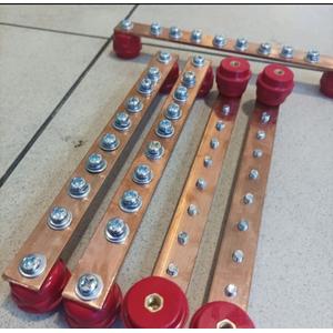 Jual busbar tembaga nol arde grounding 15mm x 10cm tebal 3mm - Jakarta ...