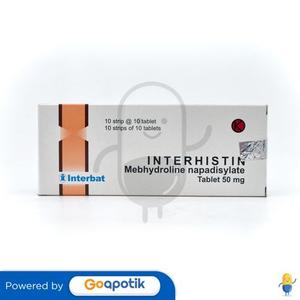 Jual INTERHISTIN 50 MG TABLET BOX - Kota Medan - Apotek Merapi Mandiri ...