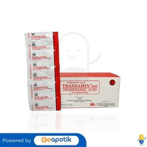 Jual TRANSAMIN 500 MG BOX 100 TABLET - Jakarta Utara - Apotek Berkat ...