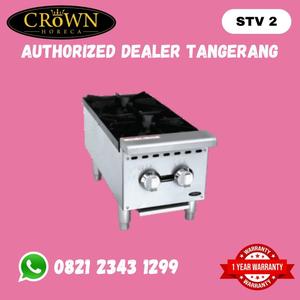 Jual CROWN STV 2 Counter Top 2 Burner / Kompor 2 Tungku - Kab ...