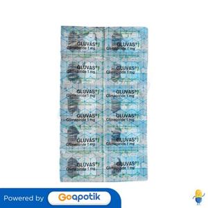 Jual GLUVAS 1 MG STRIP 10 TABLET - Jakarta Utara - Apotek Rapha Farma ...