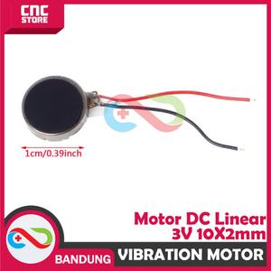 Jual Kini Hadirr! VIBRATION MOTOR 3V 10X2MM MICRO DC LINEAR VIBRATOR ...