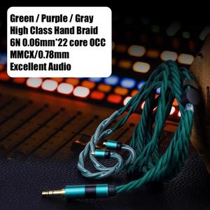 Jual High Class Hand Braid OCC Earphone Cable MMCX 2 Pin 0.78mm Kable ...