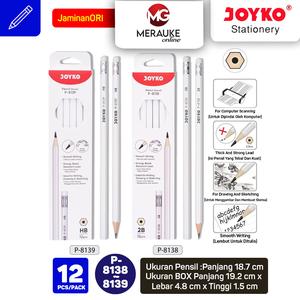 Jual Joyko Pencil Pensil P 8138 dan 8139 1 BOX 12 PCS - Kota Bandung ...