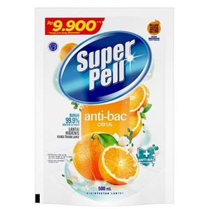 Jual Super Pell Anti-Bac Citrus 500 mL - Kab. Sukoharjo - Jumbo Grosir ...