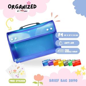 Promo Brief bag 3090 with handle map dokumen kertas berkas tenteng ...