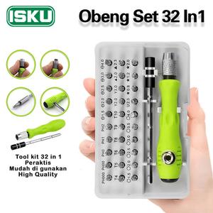 Jual Obeng Set 32in1 SerbaGuna Magnetic Screwdrivers Repair tool/Obeng ...