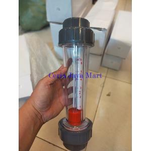 Jual Rotameter flowmeter 1.1/2" inch / LZS50 Durable plastic tube ...
