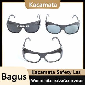 Jual Kacamata Las Kacamata Safety Kacamata Welding Glasses - Hitam ...