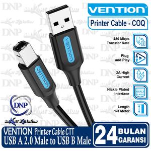 Promo Vention Kabel Data USB A to USB Type B Male PVC Series Kabel ...