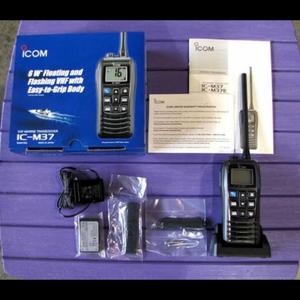 Jual HT ICOM M 37 HT M37 MARINE BARANG READY, JUMLAH SESUAI YANG ADA DI ...