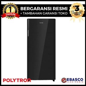 Promo Kulkas POLYTRON PRA 18 DMY Kulkas 1 pintu Kapasitas 180 Liter ...