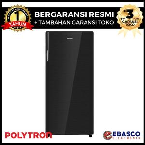 Promo Kulkas POLYTRON PRA 17 DMY Kapasitas 170 Liter Daya 100 Watt ...
