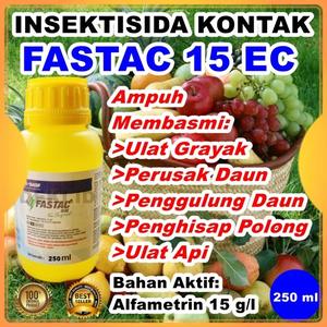 Jual Fastac 15 EC 250 ml Insektisida Kontak Alfametrin Obat Hama ...