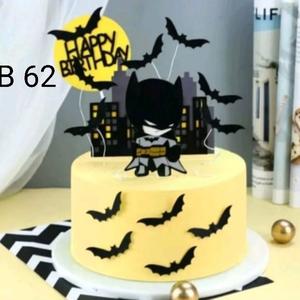 Jual Topper Batman, Hiasan Kue Batman, Glitter Premium, Mainan Figur ...