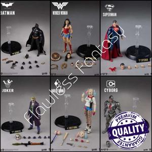 Jual ZD Toys Fondjoy Superman Harley Quinn Wonder Woman Cyborg Joker ...
