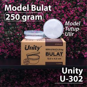 Jual (Depok) Toples Unity U 302 - Model Bulat Tutup Ulir - Volume 250 ...