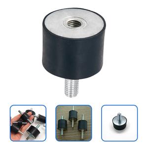 Jual 4 Pcs Rubber Shock Absorber Vibration Damping Pads Mechanical ...