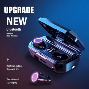 Jual Flashlight Design M12 HiFi Bass TWS Headset Bluetooth IPX7 ...