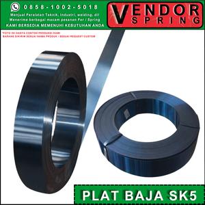 Jual Plat Baja Sk5 Tebal 1mm Lebar 100mm Panjang 1 meter / Plat Per ...