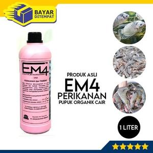 Jual Pupuk Organik EM4 PINK Perikanan Tambak 1 Liter EM 4 Cair ...