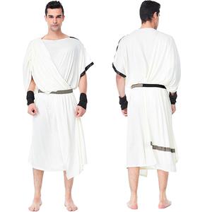 Jual Medieval Roman Mens Ancient Greek God Toga Gladiator Costumes ...
