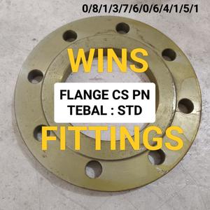 Jual FLANGE CS PN 16 6" SS400 tebal STD besi 6 inch A105 CARBON STEEL CLASS PLRF DIN PN16 SLIP ...