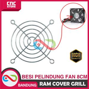 Jual RAM COVER GRILL BESI PELINDUNG TUTUP KIPAS FAN 8CM 8 CM JARING ...