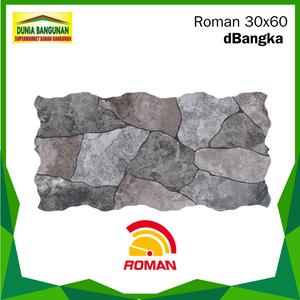 Jual Roman 30x60 Interlok dBangka GL638076 Keramik Interlok Batu Alam ...