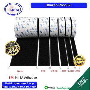 Jual Double Tape Serbaguna Velkro Kasar Halus Tape3m Adhesive Serbaguna ...