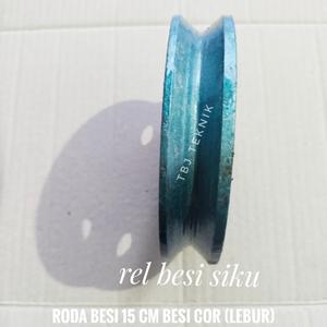 Jual roda besi 15 cm - rel besi siku - Kota Bandung - livy_shoppp ...