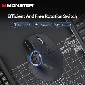 Jual Choice Monster M2 PRO Dual Mode Rechargeable Wireless Gaming Mouse ...