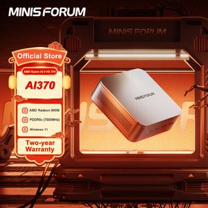 Jual MINISFORUM AI370 Mini PC AMD Ryzen AI 9 HX 370 AMD Radeon 890M ...