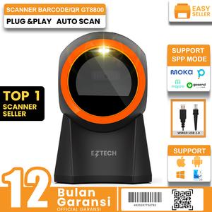 Jual Barcode Scanner Omni 2D Auto Scan QR Code & Barcode Scan CMOS ...