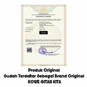 Jual Gitar Elektrik Original merk KOWE gitar Model BIG MASTER FREE EFEK ...