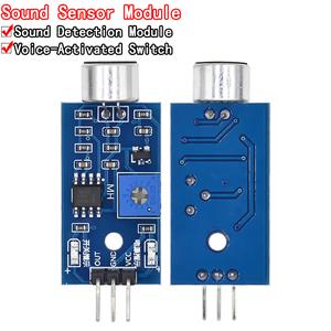 Jual 3pin Voice Sound Detection Sensor Module Intelligent Smart Vehicle ...