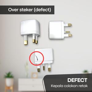 Jual DEFECT Colokan Kaki 3 Gepeng Over Steker Universal Travel Adapter ...