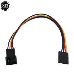 Jual 5Pin to 4Pin Fan Connector Adapter Extension Cable Wire Computer ...
