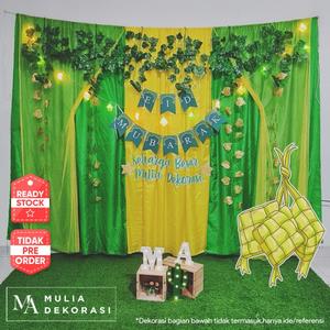 Jual Backdrop Photobooth Lebaran Ramadhan Premium Ied Mubarak Paket ...