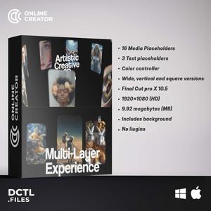 Jual Immersive naked eye 3D stereo surround visual effects work display ...